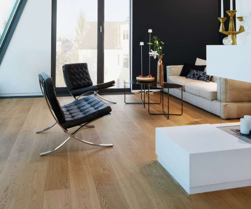 Parquet Rovere: naturale spazzolato prefinito, prima scelta Parquet Rovere: naturale spazzolato prefinito, prima scelta