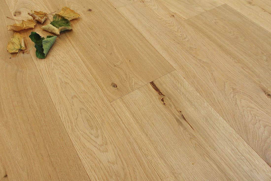 Parquet Rovere: naturale spazzolato prefinito, linea Natura