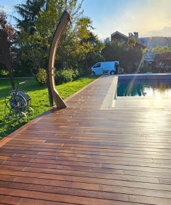 Lapacho parquet: Ipè Lapacho wood decking for outdoors