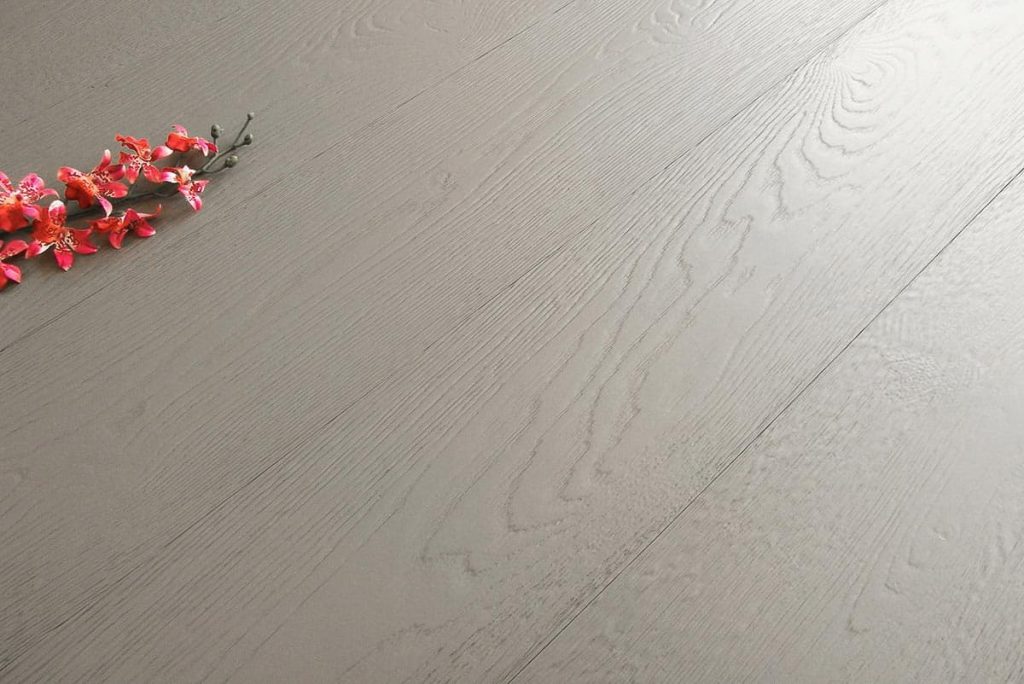 Pavimento in Parquet Rovere Grigio Tortora Laccato, Italia