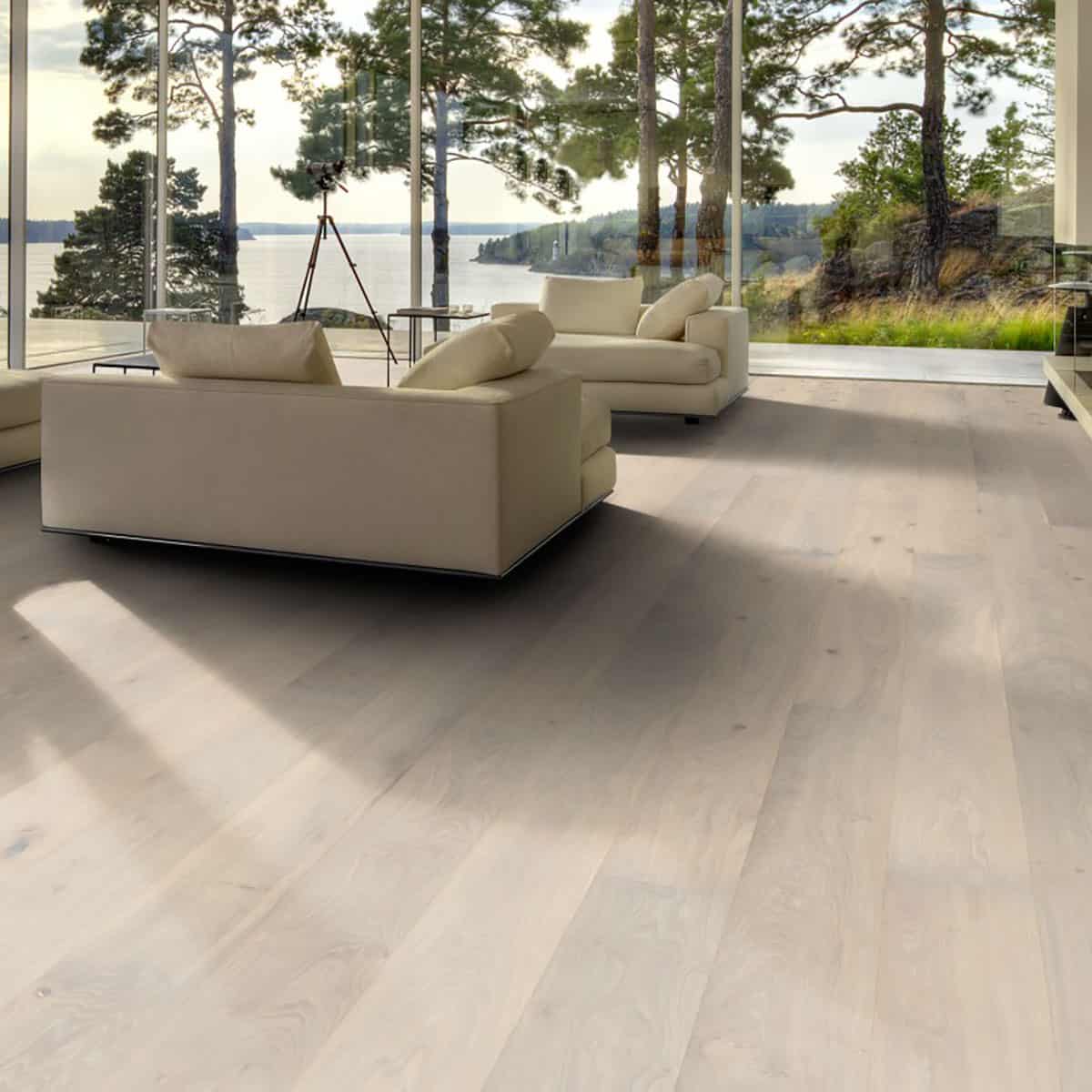 Parquet Rovere Sbiancato: Maxiplancia Prefinito, Linea Natura
