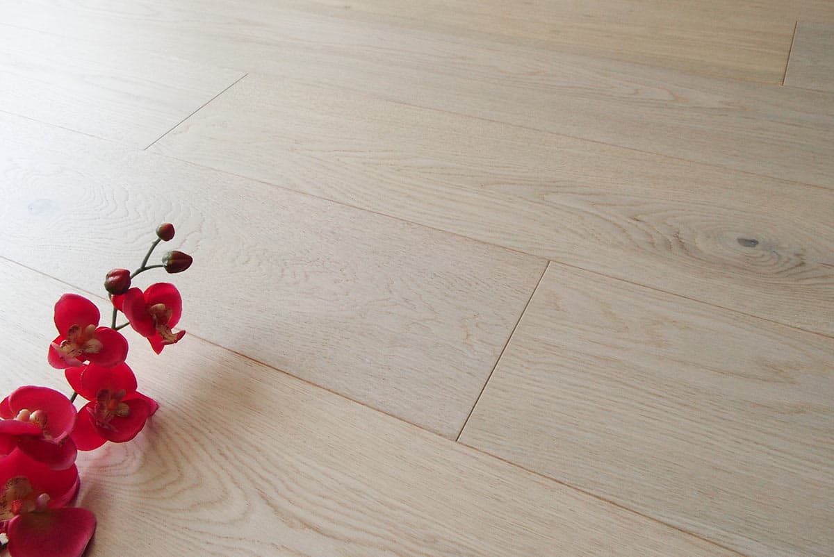 Parquet Rovere Sbiancato: Maxiplancia Prefinito, Linea Natura
