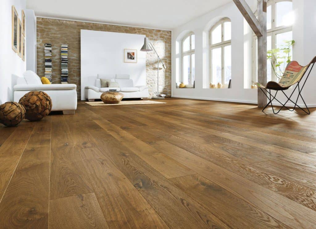 Parquet Rovere Anticato: Maxiplancia Prefinito, Linea Natura